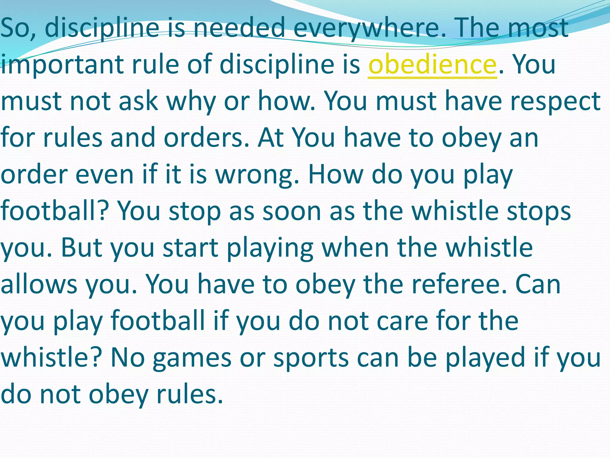 Essay on Discipline.pptx