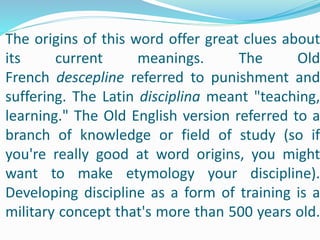 Essay on Discipline.pptx