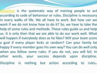 Essay on Discipline.pptx