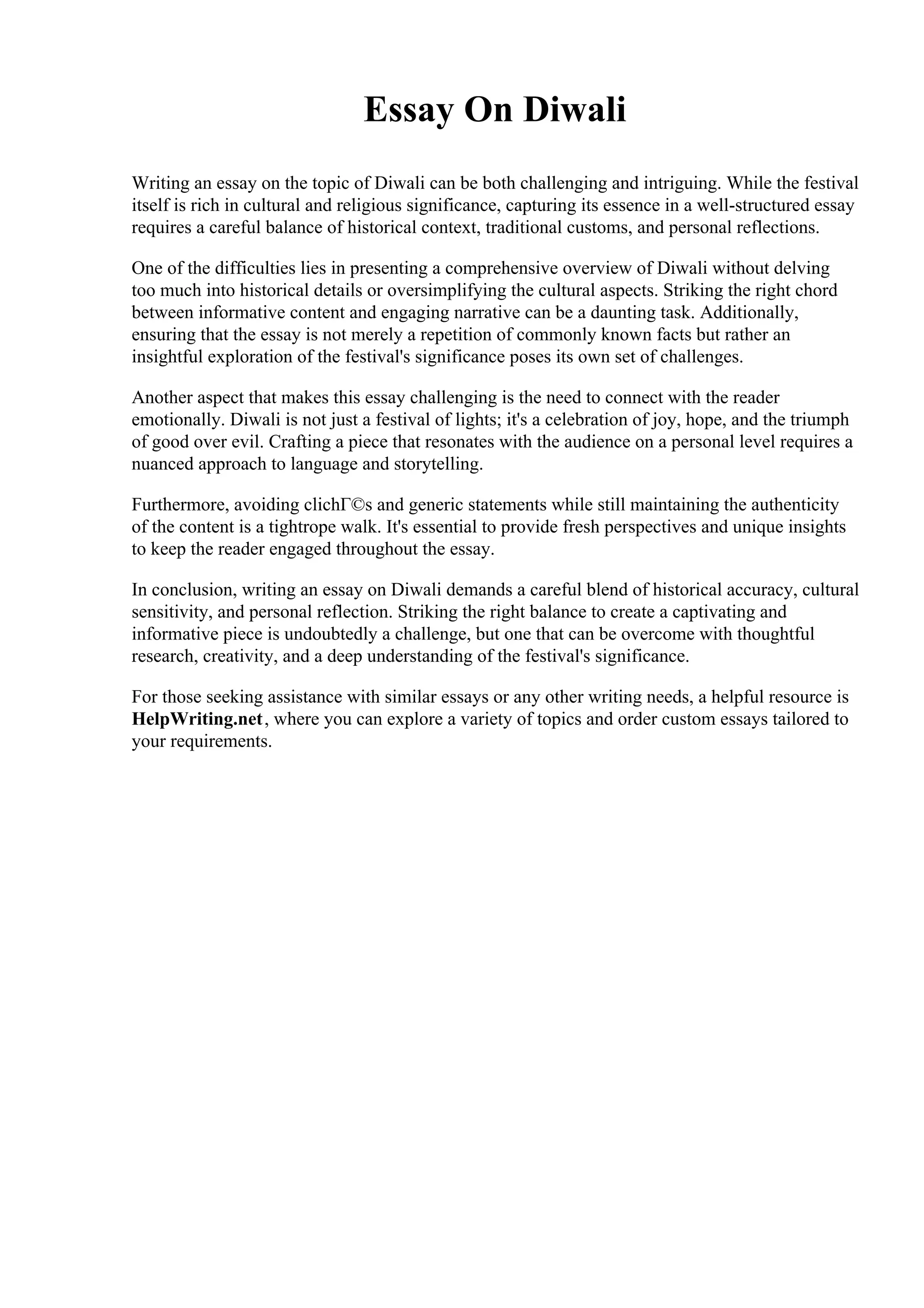 Essay On Diwali.pdf