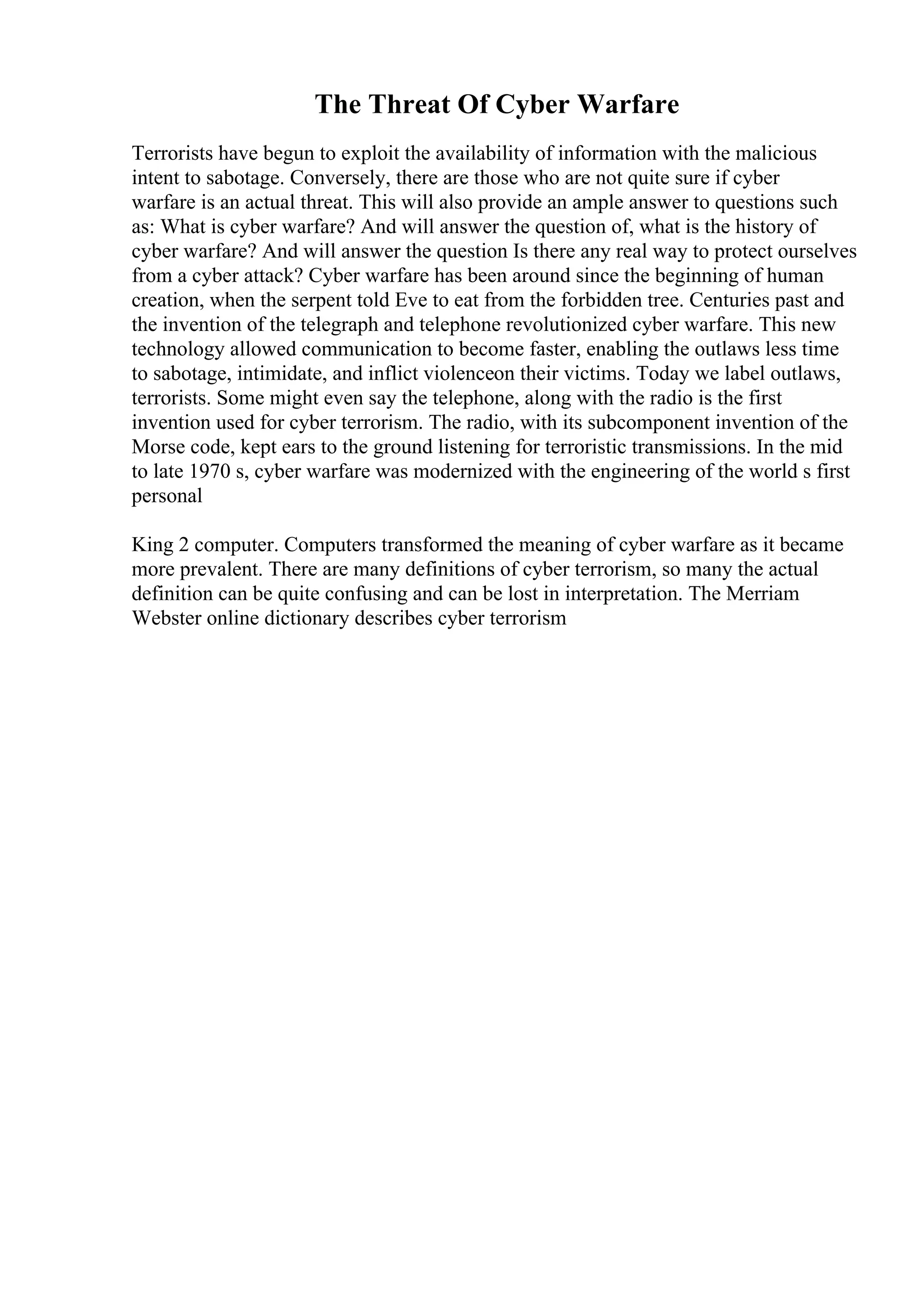 Essay On Ecosystem | PDF