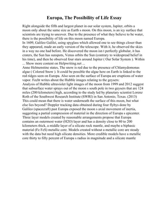 Essay On Ecosystem | PDF