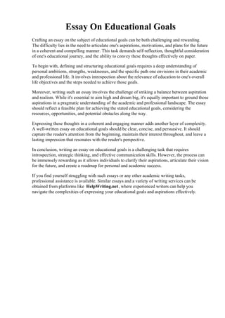 Essay On Educational Goals.pdf