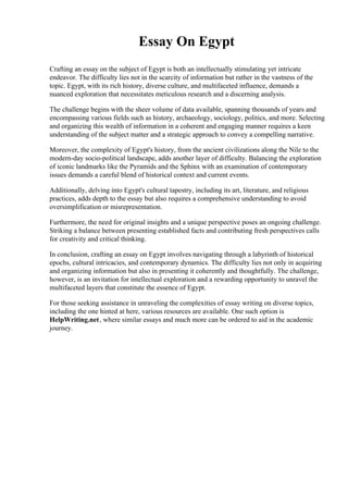 Essay On Egypt.pdf