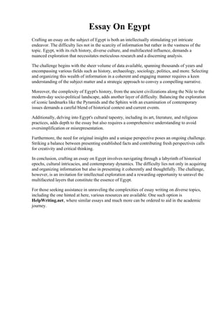 Essay On Egypt.pdf