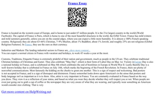 Essay On Eiffel Tower | PDF