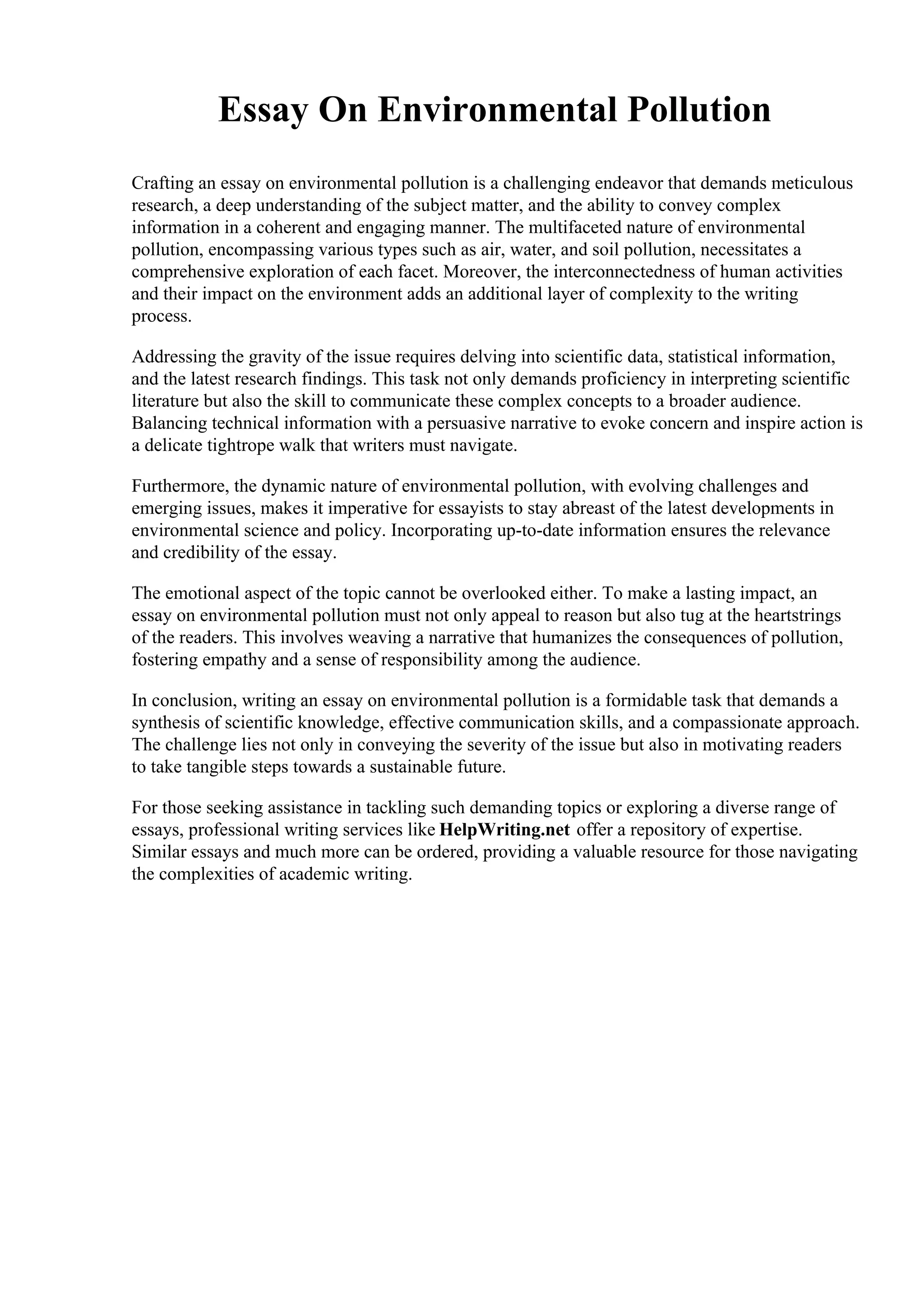 Essay On Environmental Pollution.pdf