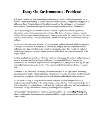 Reflective Essay Writing Samples