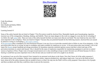 Essay On Firefighter | PDF