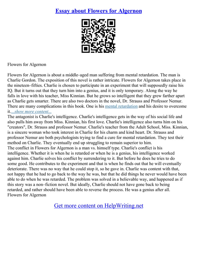 Essay On Flowers | PDF