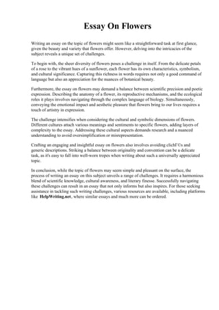 Essay On Flowers.pdf