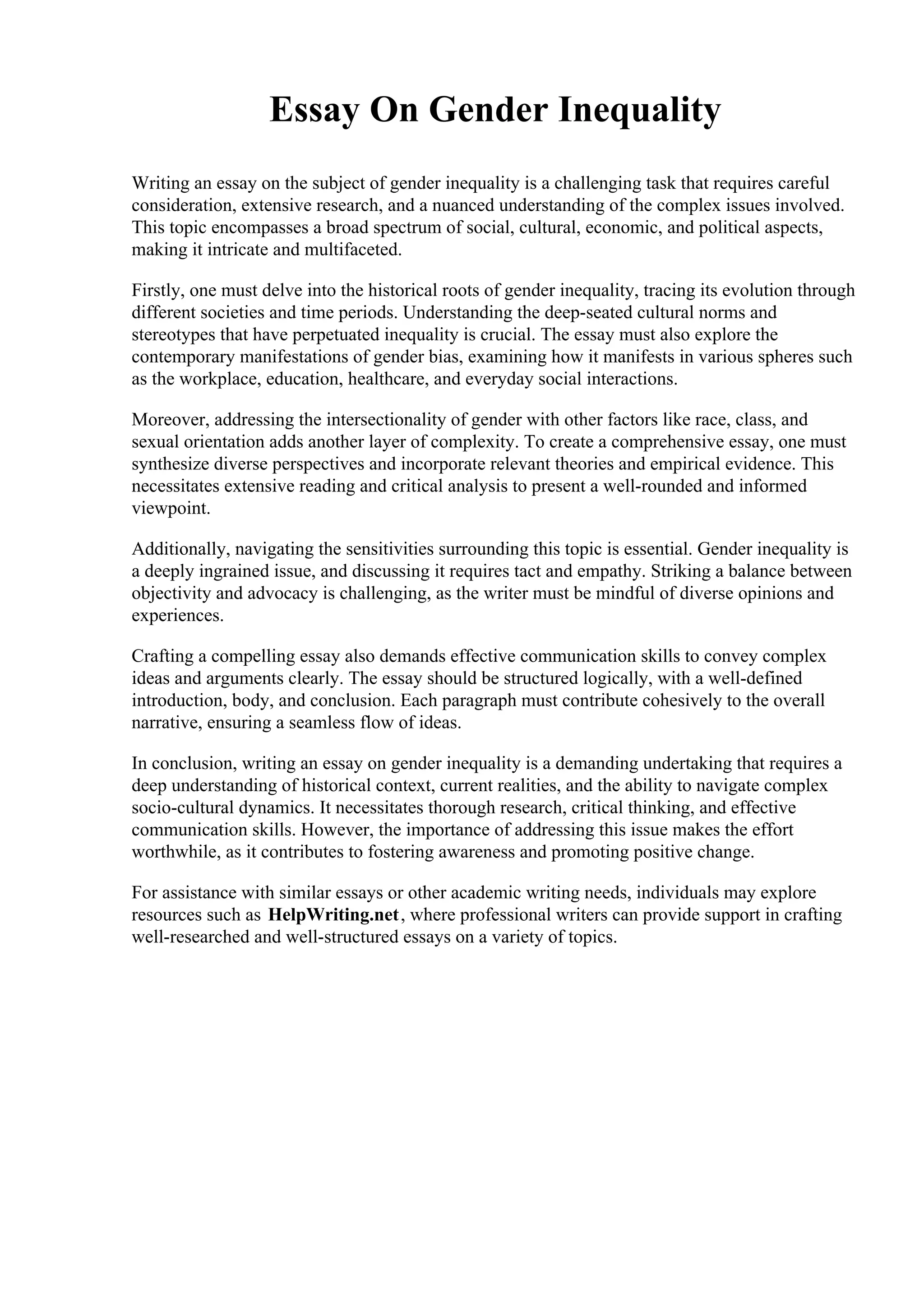 Essay On Gender Inequality.pdf