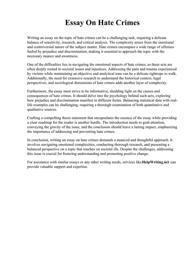 Essay On Hate Crimes.pdf