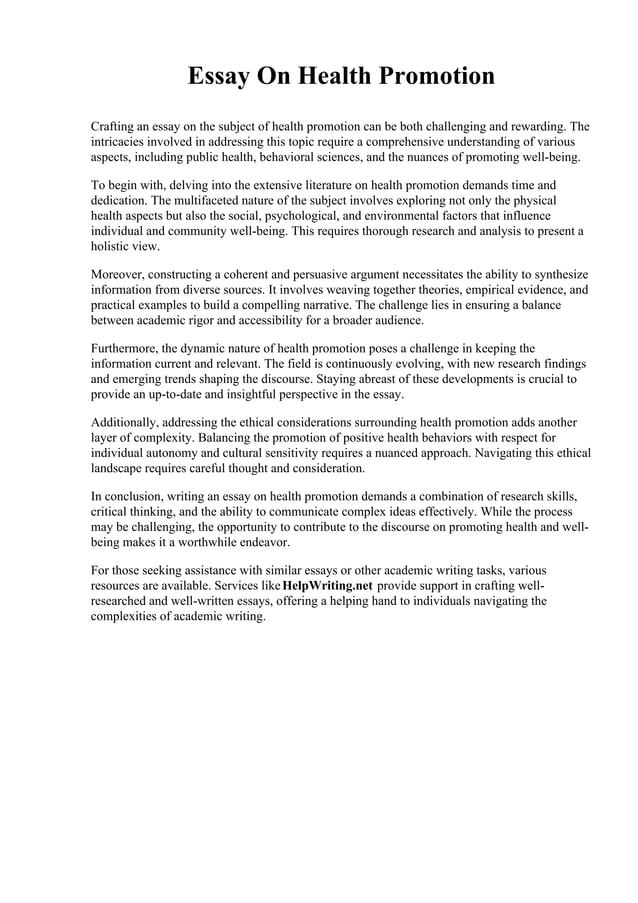 Essay On Health Promotion.pdf