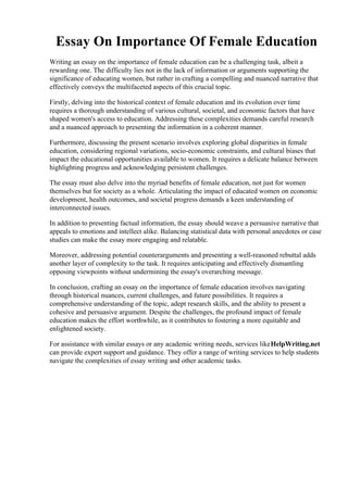 Essay On Importance Of Female Education.pdf