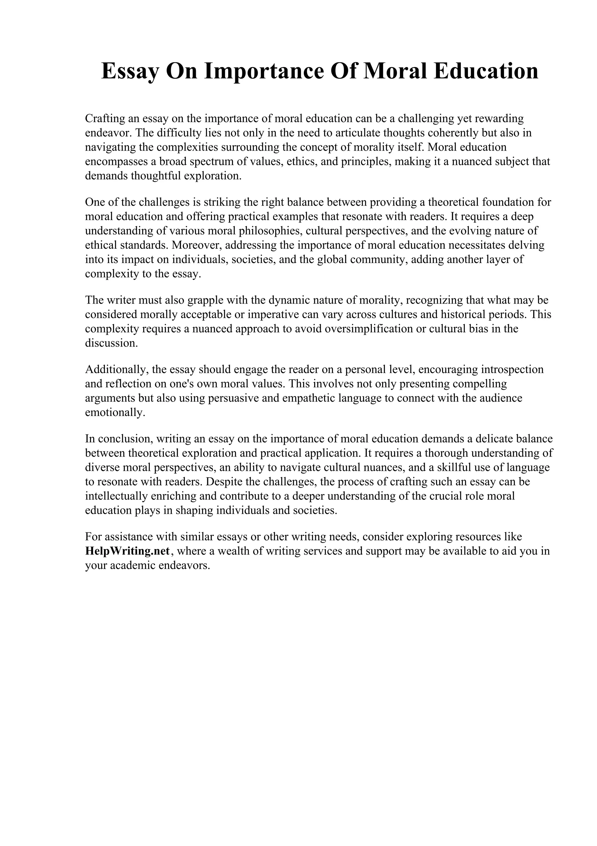 Essay On Importance Of Moral Education pdf essay-on-importance-of-moral-education-pdf