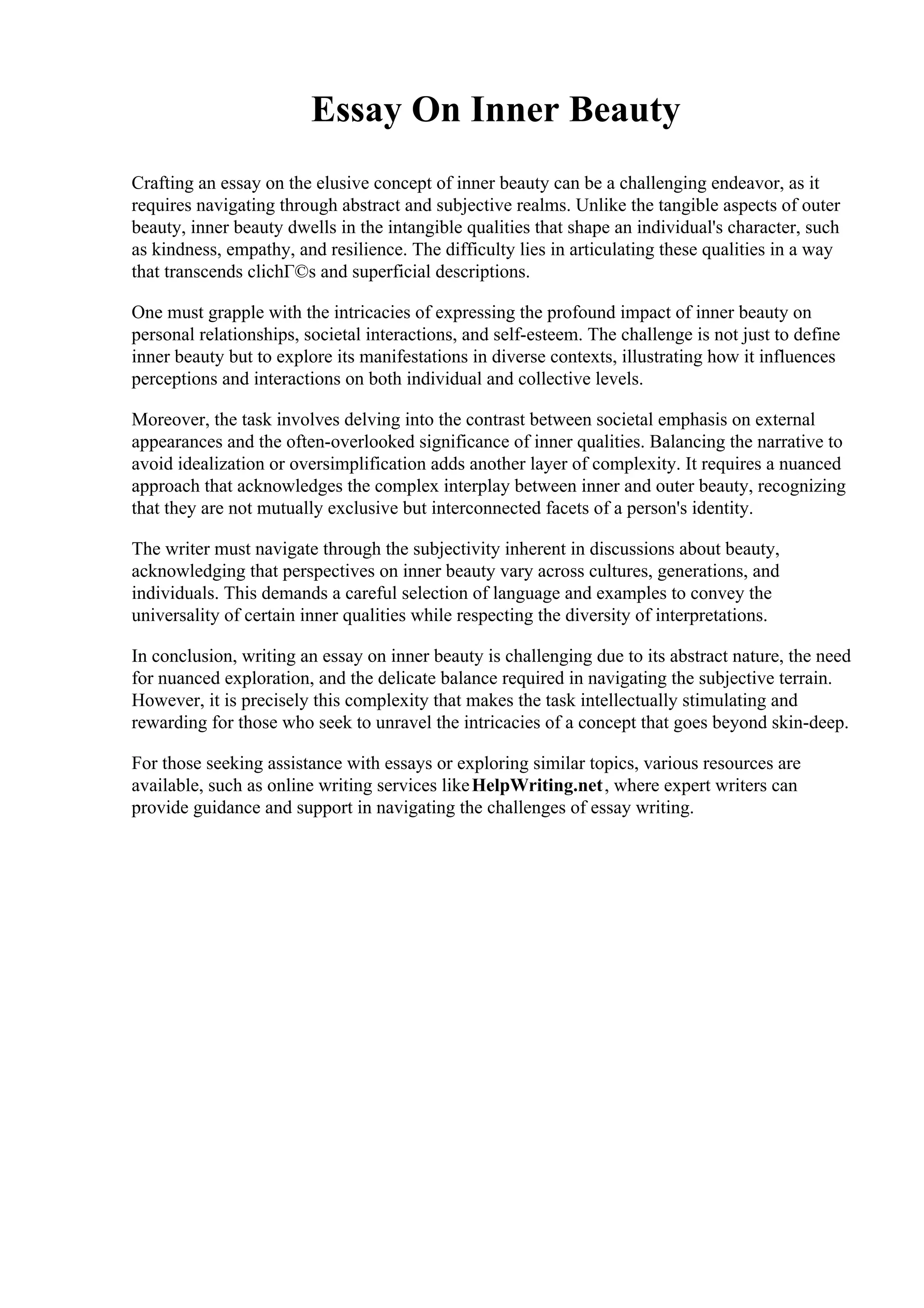 Essay On Inner Beauty.pdf