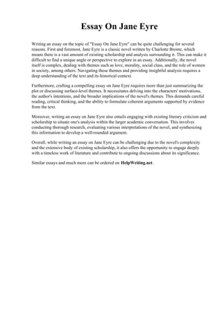 Essay On Jane Eyre.pdf