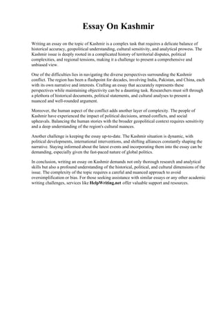 Essay On Kashmir.pdf