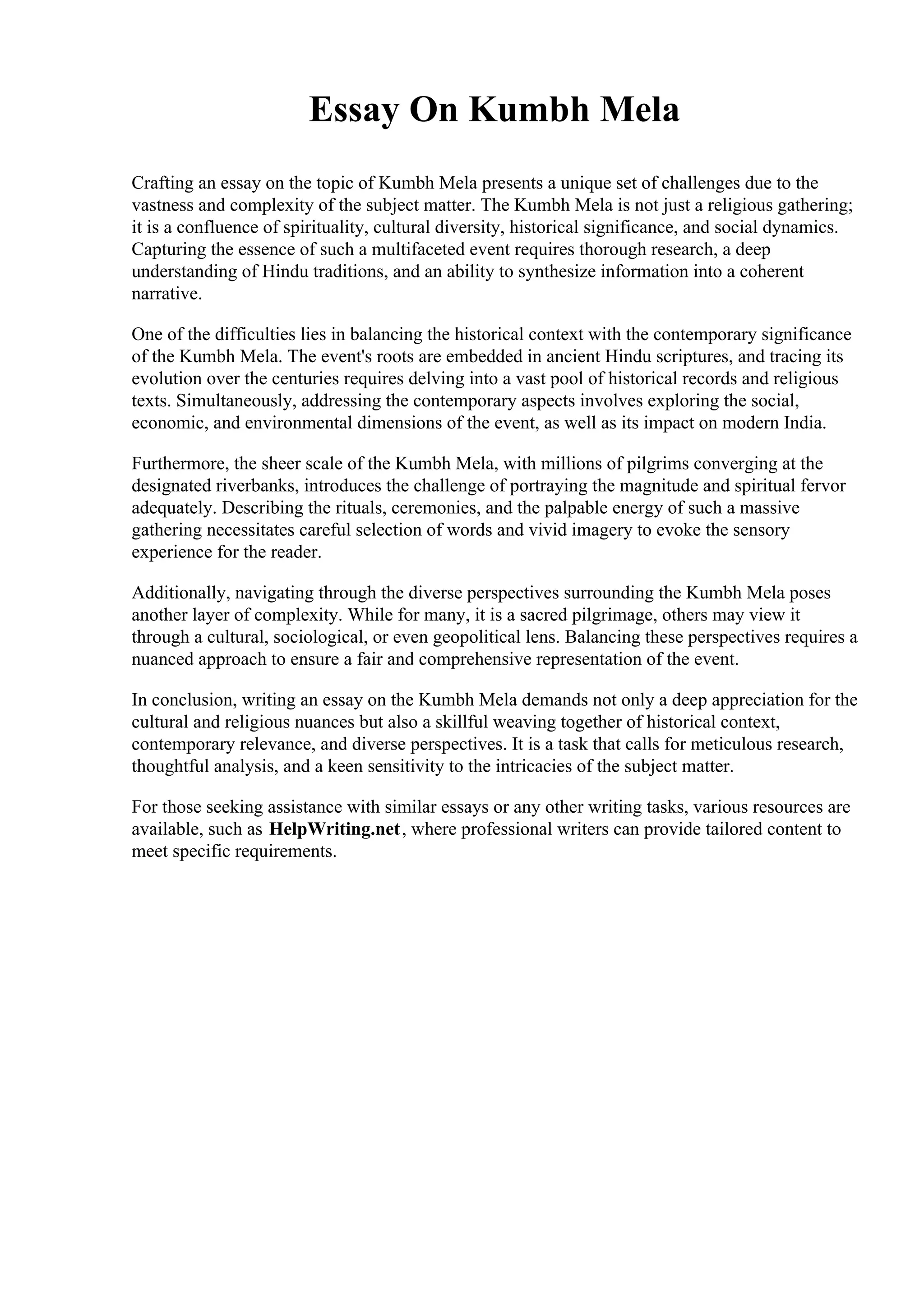 Essay On Kumbh Mela.pdf