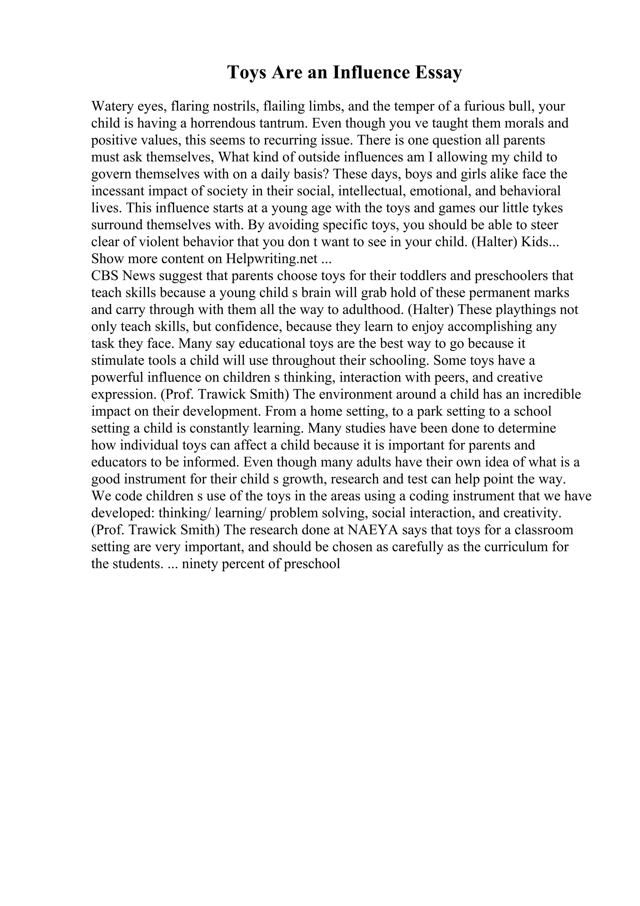 Essay On Learning Theories | PDF