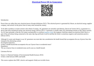 Essay On Load Shedding | PDF | Power and Energy Industry | Industries