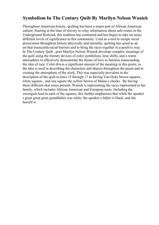 Essay On Malaria | PDF