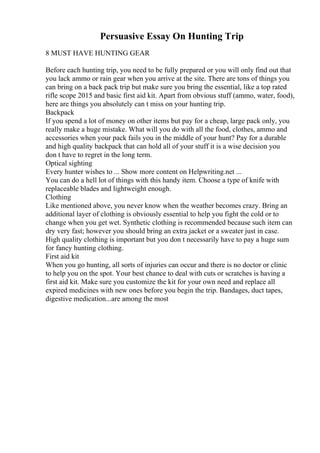 Essay On Malaria | PDF