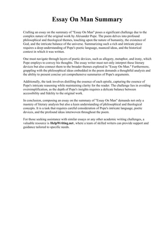Essay On Man Summary.pdf