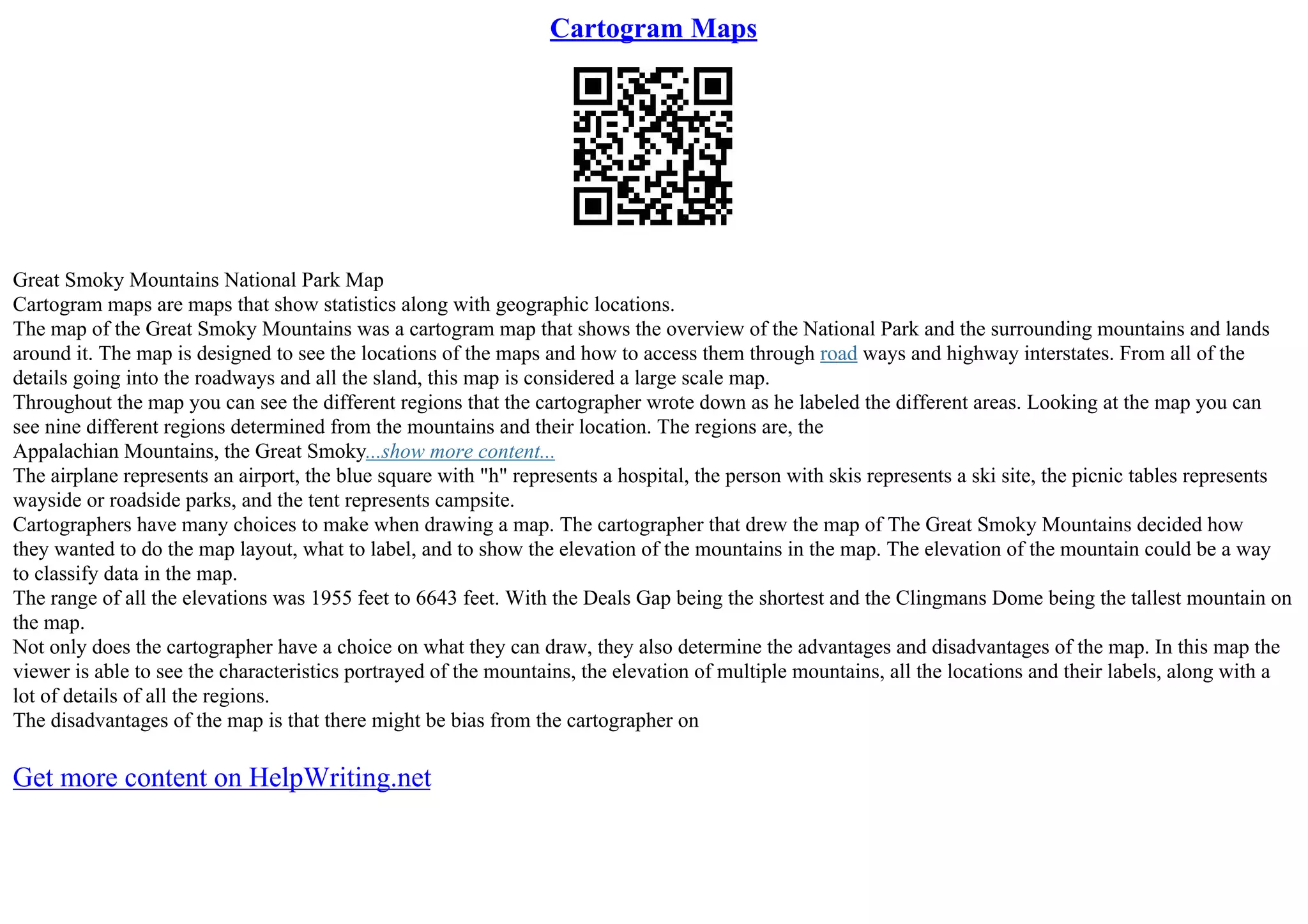 Essay On Maps | PPT