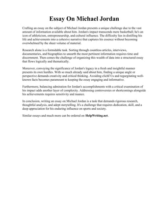 Essay On Michael Jordan.pdf