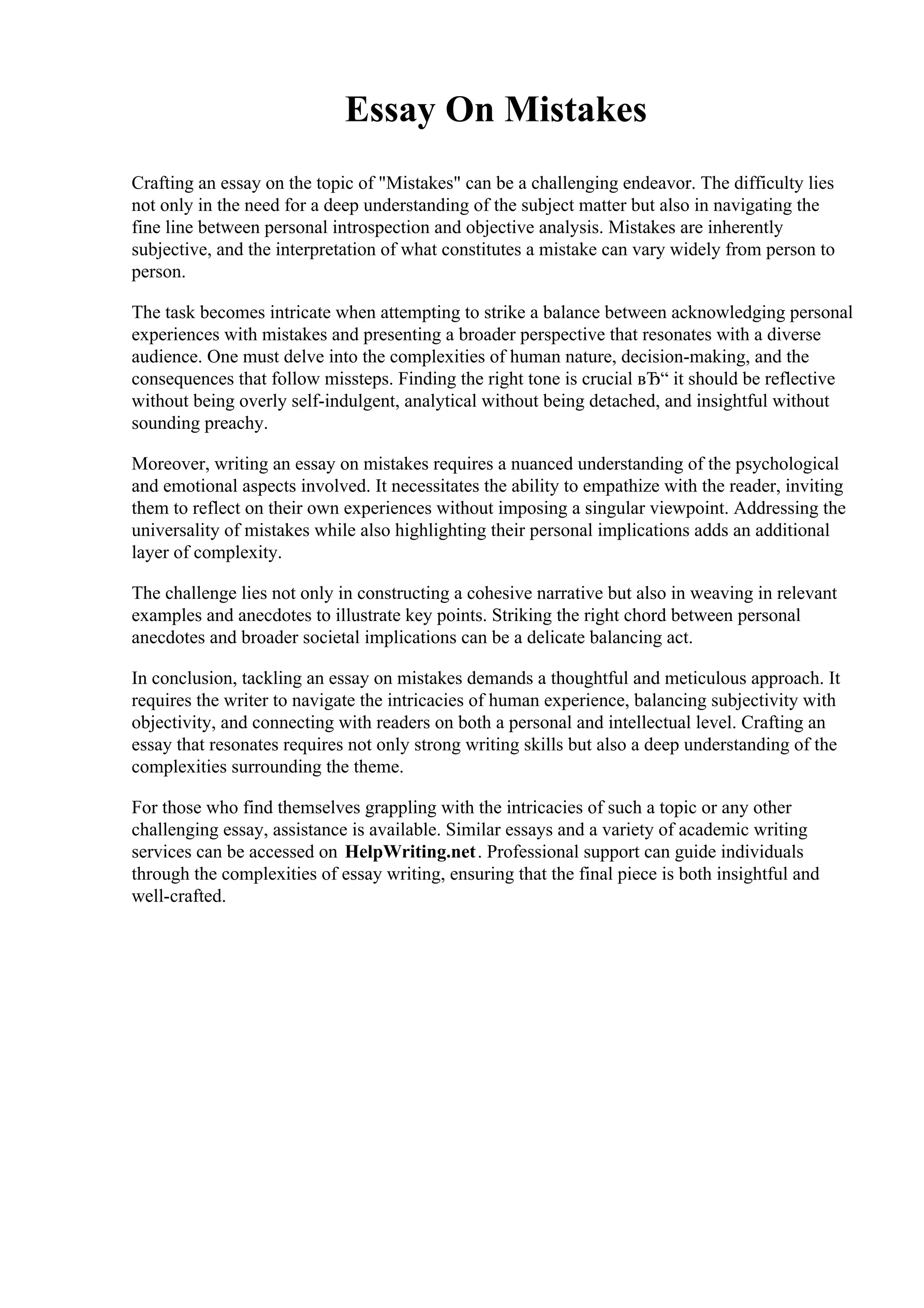 Essay On Mistakes.pdf