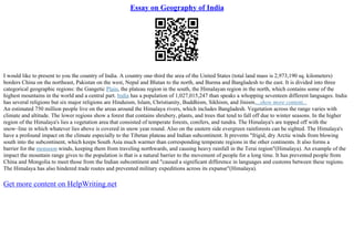 Essay On Monsoon | PDF