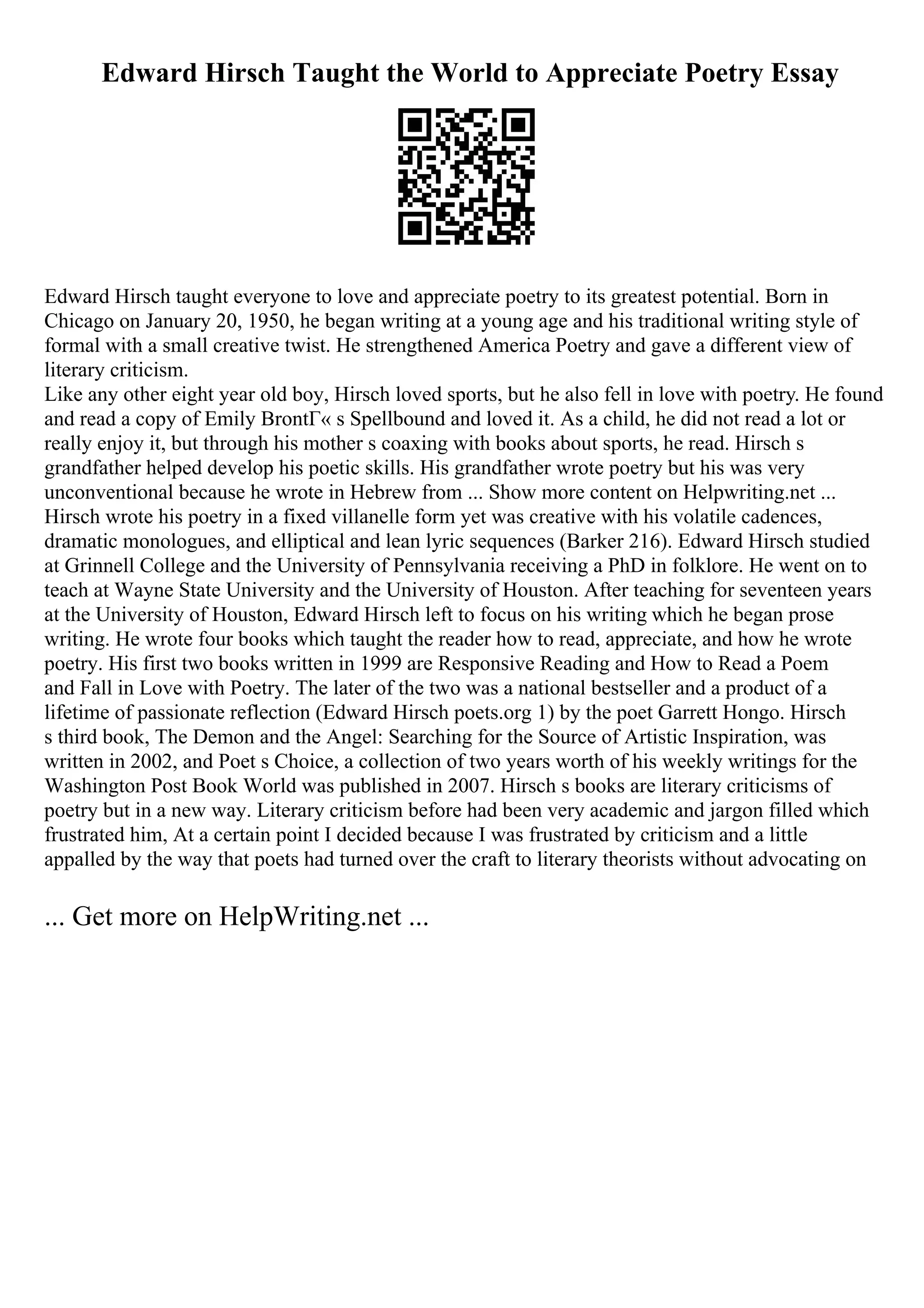 Essay On My Favorite Cartoon Tom And Jerry | PDF