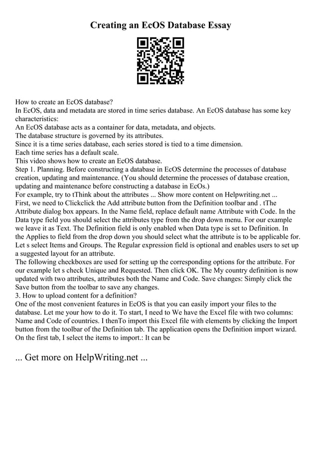 Essay On My Life As A Student | PDF