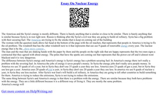 Essay On Nuclear Energy | PPT