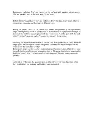 Essay on poetry | PDF