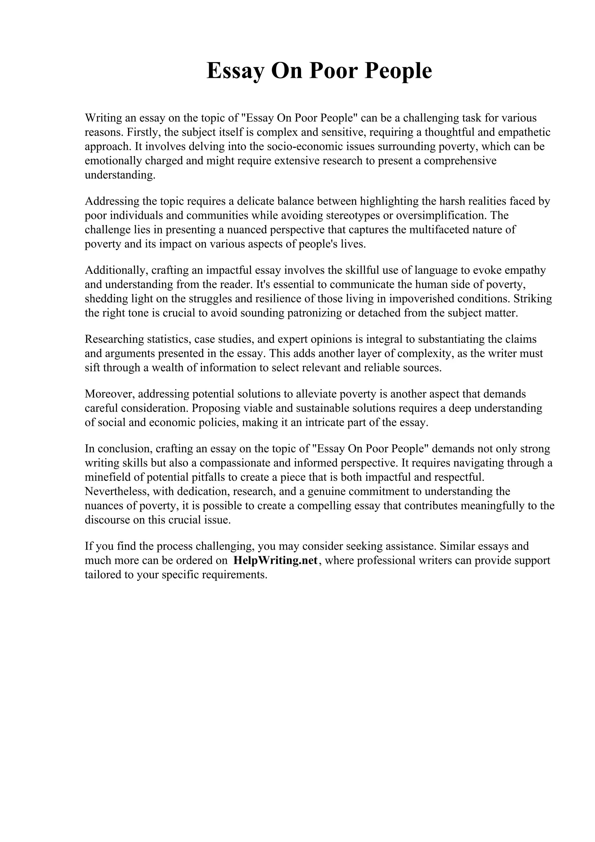 Essay On Poor People.pdf