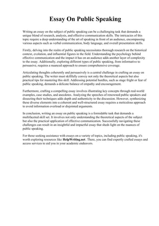 Essay On Public Speaking.pdf
