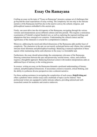 Essay On Ramayana.pdf