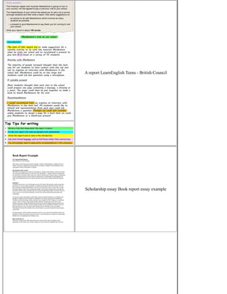 Essay On Report Writing | PDF