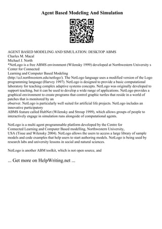 Essay On Role Model Mother Teresa | PDF
