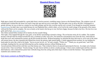 Essay On Scary Night | PDF