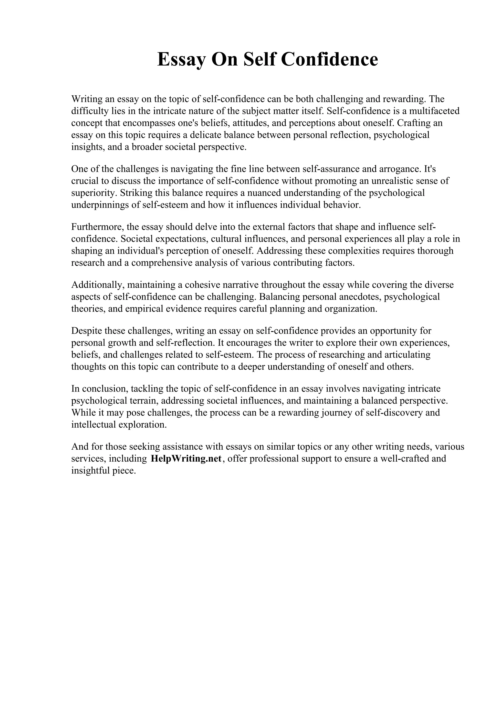 Essay On Self Confidence.pdf