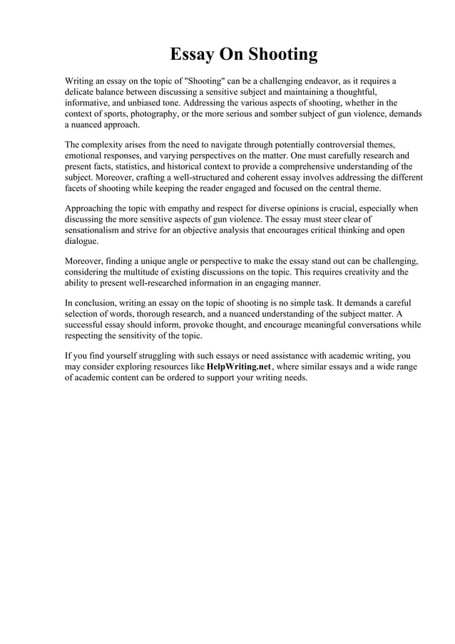 Essay On Shooting.pdf