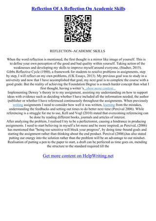 Essay On Skills | PDF
