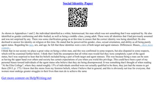 Essay On Social Identity | PDF