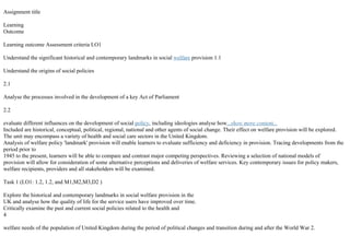 Essay On Social Policy | PPT