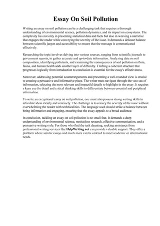 Essay On Soil Pollution.pdf