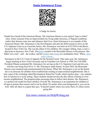 Essay On Sonia Gandhi | PDF